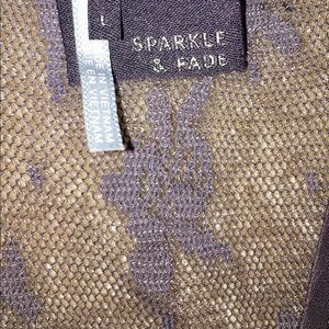 Sparkle & Fade | Tops | Sparkle And Fade Mesh Tank Top | Poshmark